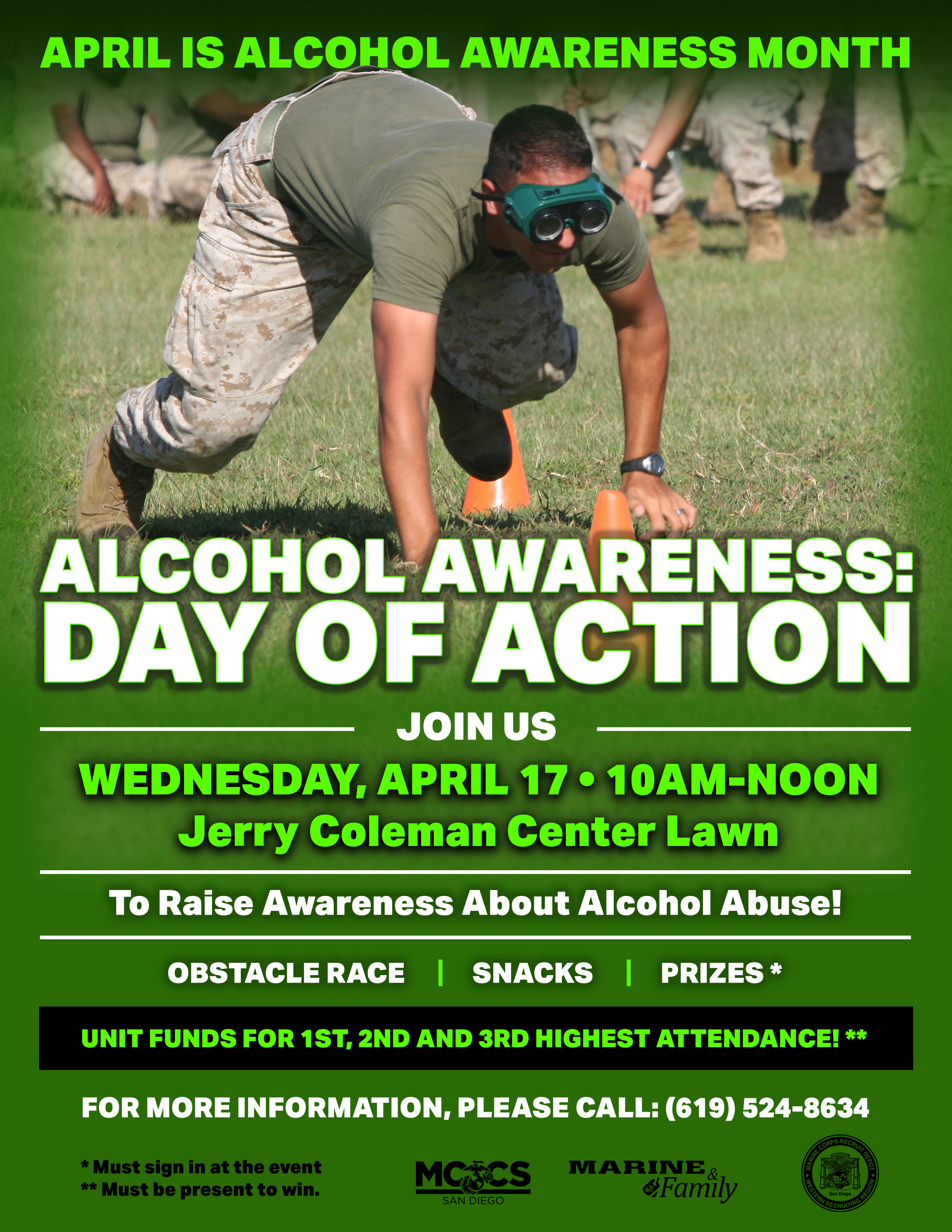 MCCS Alcohol Awareness: Day of Action